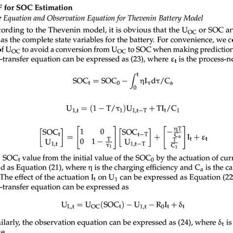 estimated parameters r r and c with thevenin model download