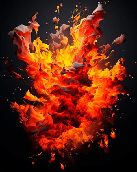 Premium Photo Image Of Fire And Smoke Explosion