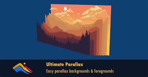 Ultimate Parallax Sprite Parallax Manager Sprite Management Unity Asset Store