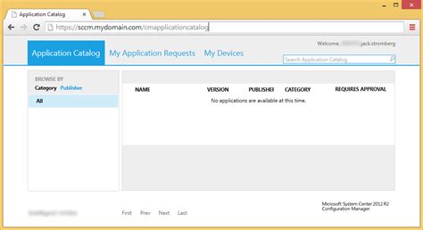 System Center R Configuration Manager Client Web Service Point