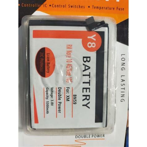 Jual Baterai Battery Xioami Note G Note S Bn Double Power Shopee Indonesia