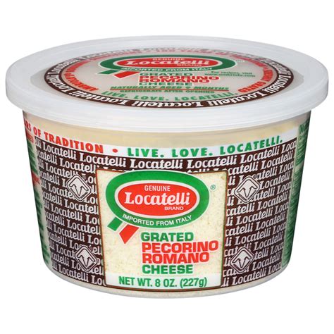 Locatelli Cheese Grated Pecorino Romano Same Day Delivery Or Pickup