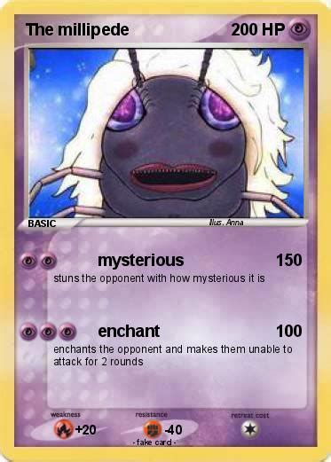 Pokémon The Millipede Mysterious My Pokemon Card