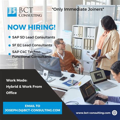 Bct Consulting Private Limited On Linkedin Sapjobs Sapconsultants Sapc4c Sapsd