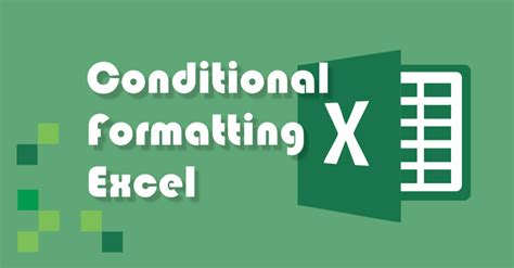 Pengertian And Cara Menggunakan Conditional Formatting Excel