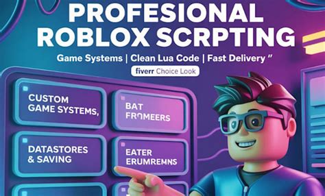 Script Any Custom System You Need In Roblox Professionally Using Lua By
