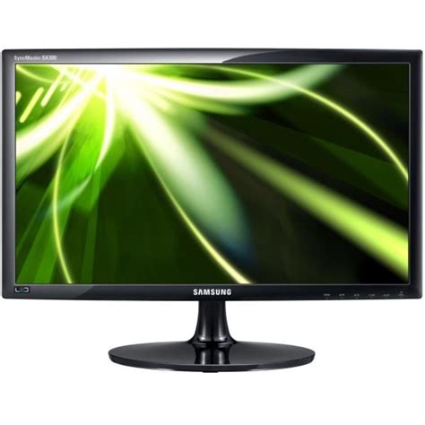 Monitor Lcd 185 Pol Samsung Ls19a300 Led Widescreen Preto Ls19b300bslzd Waz