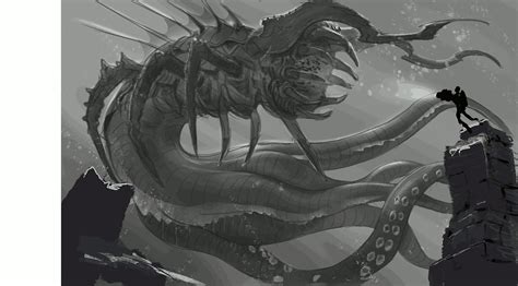 Deep Dark Sea Creatures
