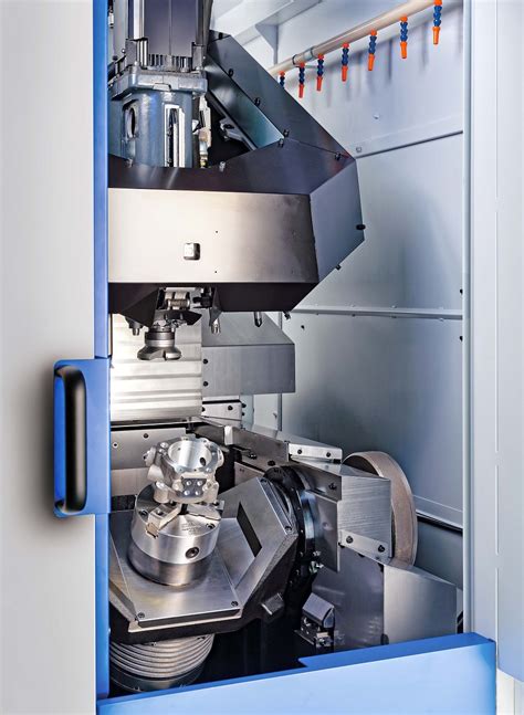 Compact Five Axis Multi Tasking Machine Mti Magazine