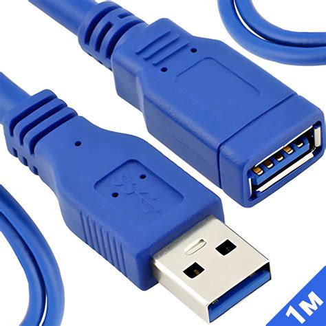 ᐉ Кабель подовжувач для Usb порта Addap Um2f 01 Usb 3 0 Male To Usb 3 0 Female 5 Гбіт с 1 метр