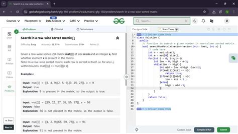 Gfg160 Gfg160 Geekstreak2025 Geeksforgeeks Dsa Problemsolving