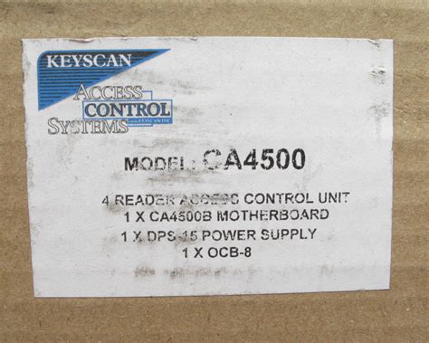 Keyscan Ca240b 2 Reader Access Control Unit No Enclosure