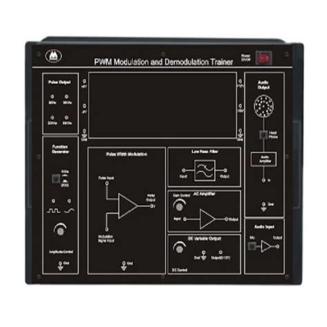Mx 176 Pwm Modulation And Demodulation Trainer Affordable Price Manufacturer And Supplier