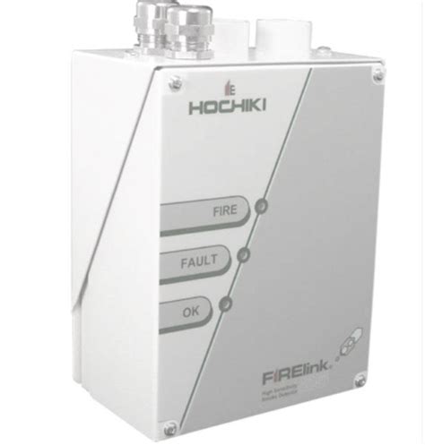 High Sensitivity Single Pipe Air Sampling Smoke Detector With Docking Station Firelink Range