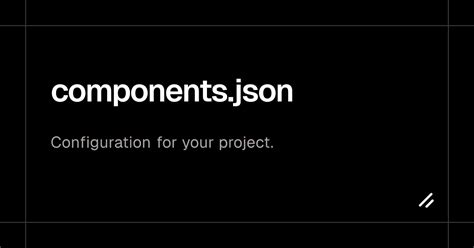 Components Json Shadcn Ui