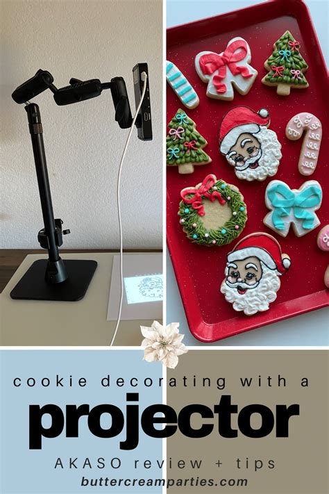 fool proof how to use a projector for cookie decorating akaso projector