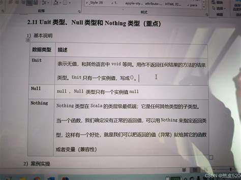 Unit Null Nothing类型 Csdn博客