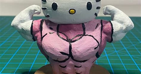Buff Hello Kitty By Xmakergt Download Free Stl Model