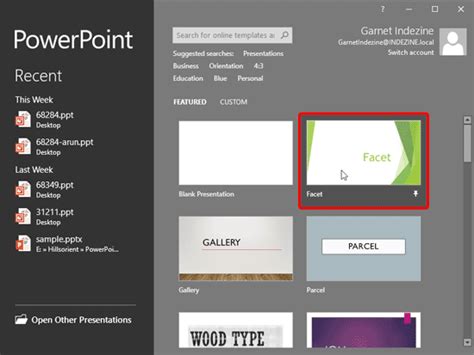 Change Presentation Aspect Ratio From Widescreen To Standard And Vice Versa In Powerpoint