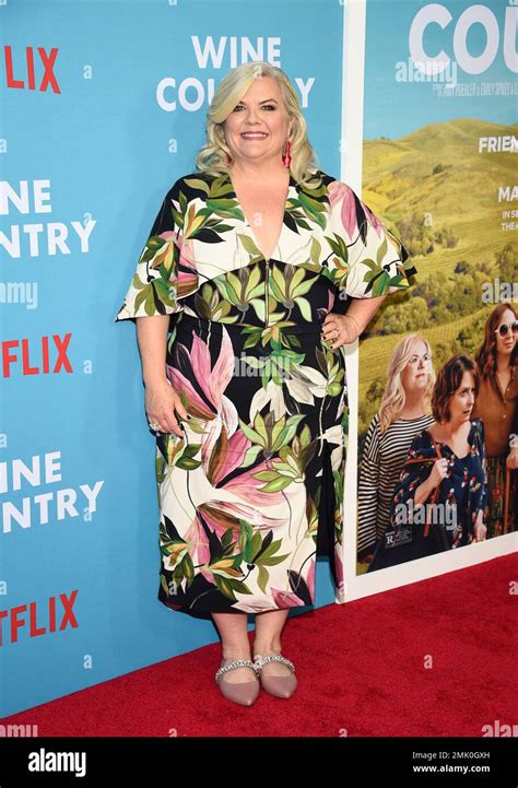Actress Paula Pell Attends The Premiere Of Wine Country At The Paris