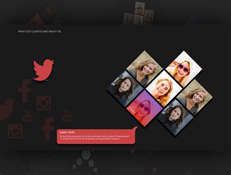 Dark Site UI Design On Behance Dark Site UI Design On Behance