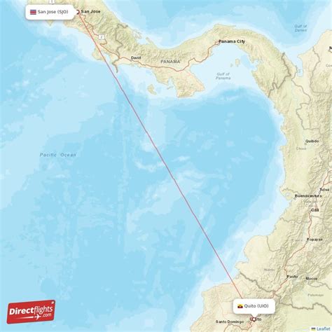 Direct Flights From Quito To San Jose Uio Sjo