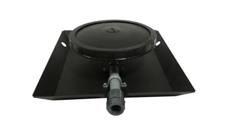 Outdoor Water Solutions Single Disc Rubber Membrane Diffuser With Base