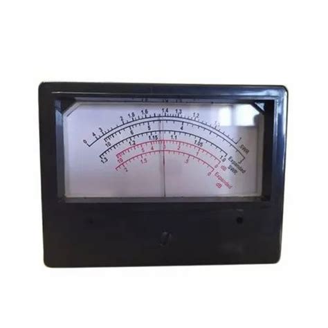 Plastic Single Analogue Meter Mr 100 For Industrial Dimension 100x90mm At ₹ 350 Piece In Ambala