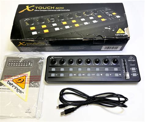 Yahooオークション Behringer X Touch Mini Usbmidiフィジカルコン