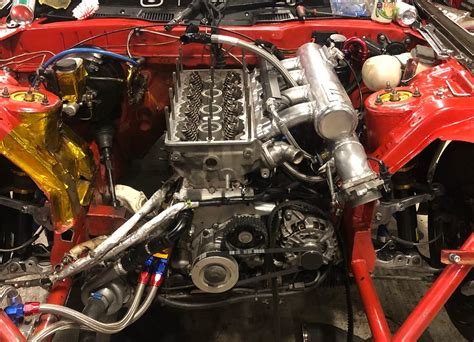 Mazda Rx 7 With A Turbo Volvo Redblock Inline Four Rx 7 Motores Corceles