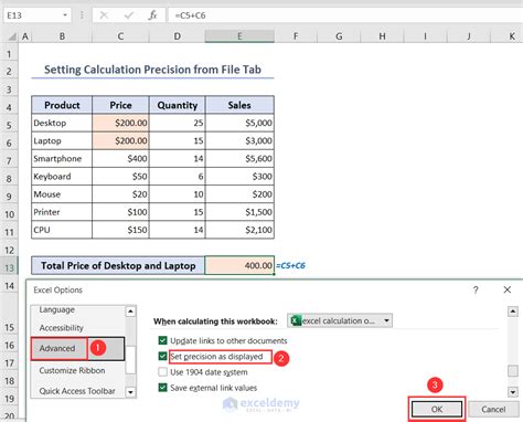 How To Use The Excel Calculation Options 6 Examples Exceldemy
