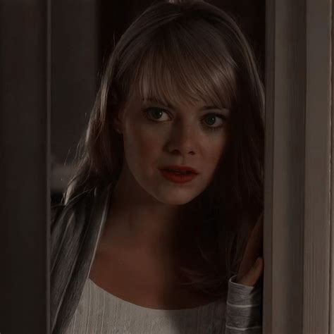 Pin By Dusty Marie On Gwen Stacy Bangs Gwen Stacy Emma Stone