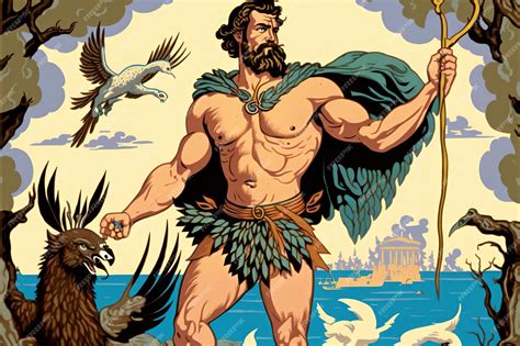Premium Ai Image Twelve Works Of Hercules
