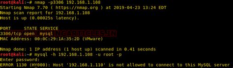 Penetration Testing On Mysql Port 3306 Hacking Articles