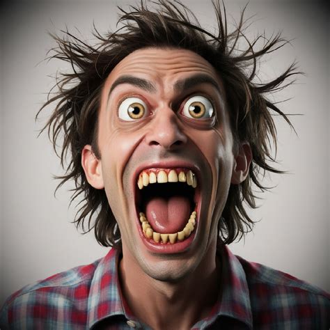 Crazy Face Expression