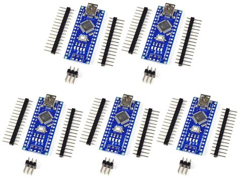 5x Canaduino® Nano V3 For Arduino Atmega328 Ch340 Amazon Ca Electronics
