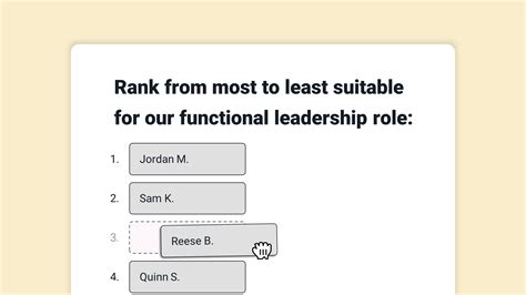 Opinionx Use Cases And Templates [30 Survey Examples] Opinionx — Free Stack Ranking Surveys