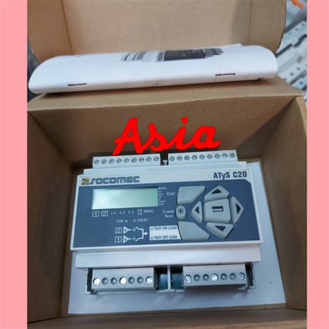 Jual Controller Socomec Atys C20 100a Control Relay Socomec Original Jakarta Pusat Asia