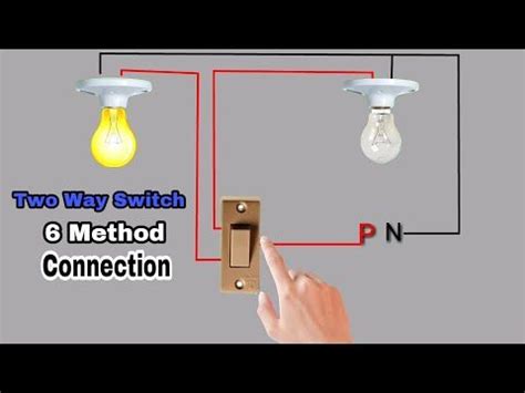 Two Way Switch Connection Method Two Way Switch Wiring Connection Diagram It S