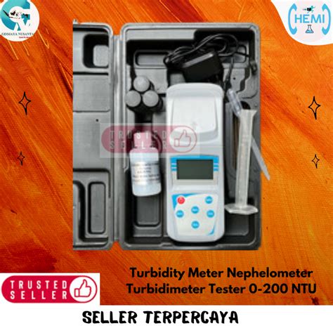 Jual Eco Turbidity Meter Nephelometer Turbidimeter Tester 0 200 Ntu Shopee Indonesia