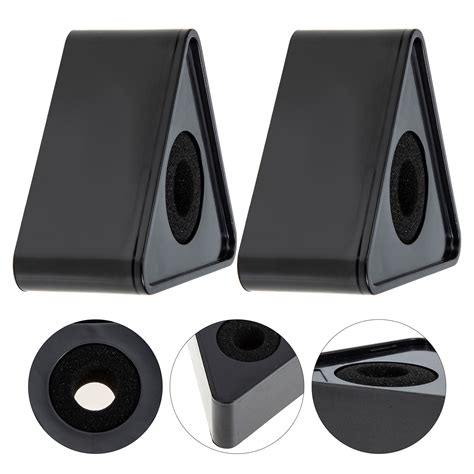 Homoyoyo Abs Microphone Windshield Black 2 Pack Outdoor Interview Mic Protector Cover