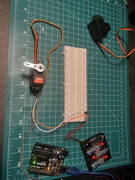 Powering Servo Motors Rarduino