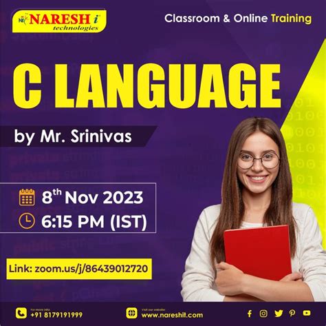 Naresh It On Linkedin Clanguage Programming Coding Programmer C Cprogramming Education
