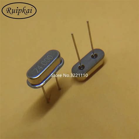 Pcs Hc S Mhz Pf Crystal Oscillator M M Mhz Hc S Miniature Quartz Crystal