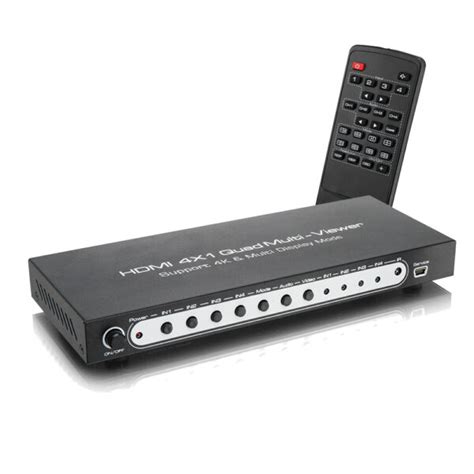 4k Hdmi 4x1 Quad Multi Viewer With Seamless Switcher Space Television