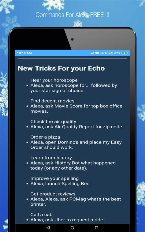 Commands For Amazon Alexa App On Amazon Appstore
