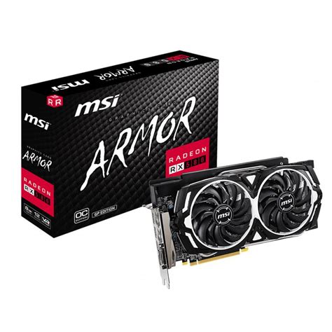 MSI RADEON RX 580 ARMOR GP OC 8GB GDDR5 256bit AMD Ekran Kartı - Vatan ...