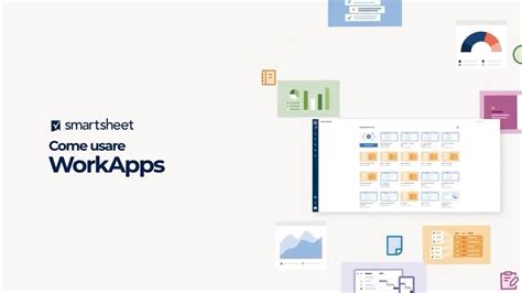 Come Utilizzare Workapps In Smartsheet Youtube