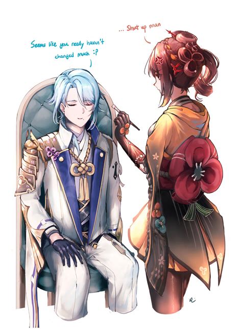 Ayato And Chiori By Chehggg Rgenshinromance