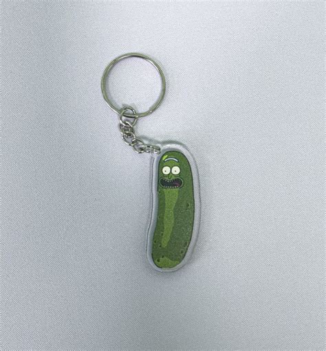 Акриловый Брелок Рик И Морти Рик Огурчик фото отзывы характеристики в интернет магазине